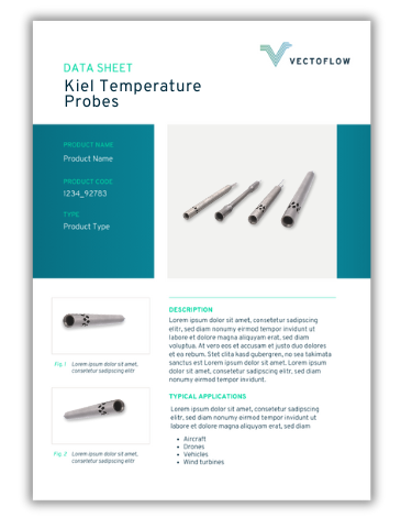 Kiel Temperature Probe - Vectoflow